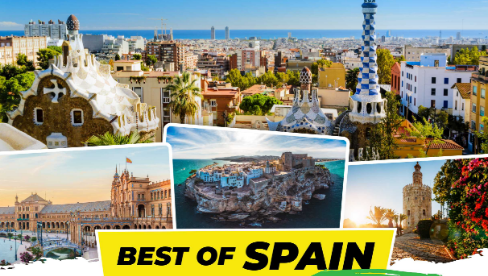 Spain Tour Package From Delhi - 9 Nights & 10 Days